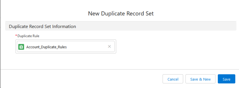 A Guide: Managing Duplicate Record Sets in Salesforce Database
