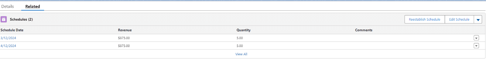 Quick Guide to Salesforce Product Schedule - Sweet Potato Tec