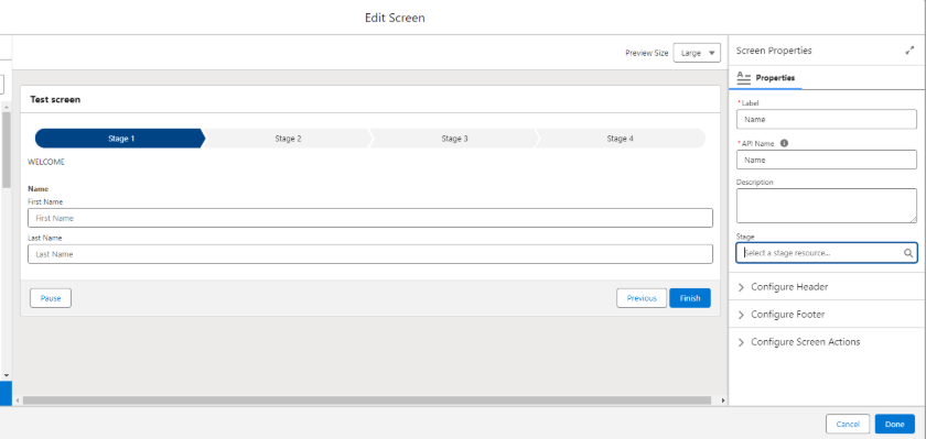 Visualizing Progress on Salesforce Screen Flows - Sweet Potato Tec